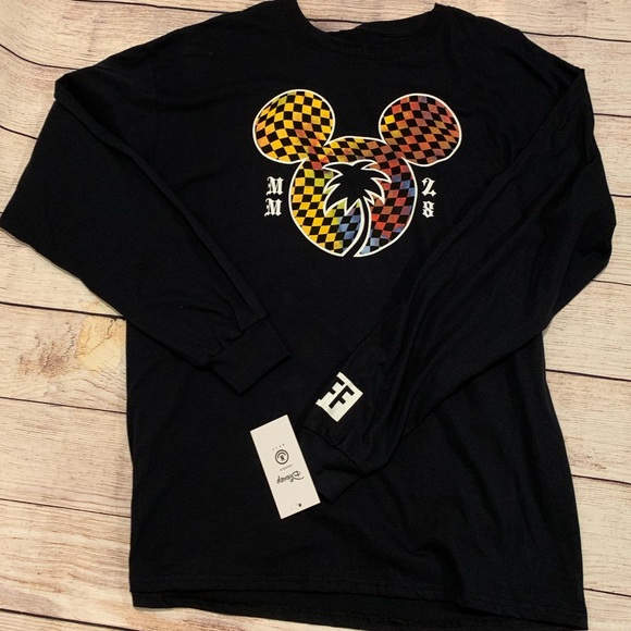 Neff | Shirts | Disney Collection Neff Mickey Mouse Long Sleeve | Poshmark